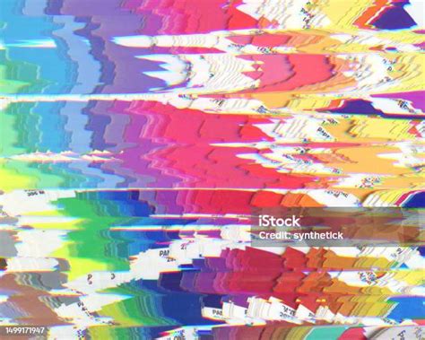 글리치 아트 데이터 오류 화려한 추상적인 배경 글리치 왜곡 파형 패턴 그래프에 대한 스톡 사진 및 기타 이미지 그래프 그런지 이미지 기법 글리치 이미지 기법 Istock
