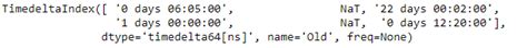 python pandas timedeltaindex round 码农参考