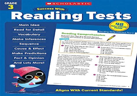 Ppt Pdf Scholastic Success With Reading Tests Grade 3 Workbook Full