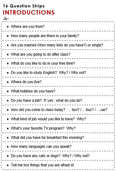 introductions all things topics