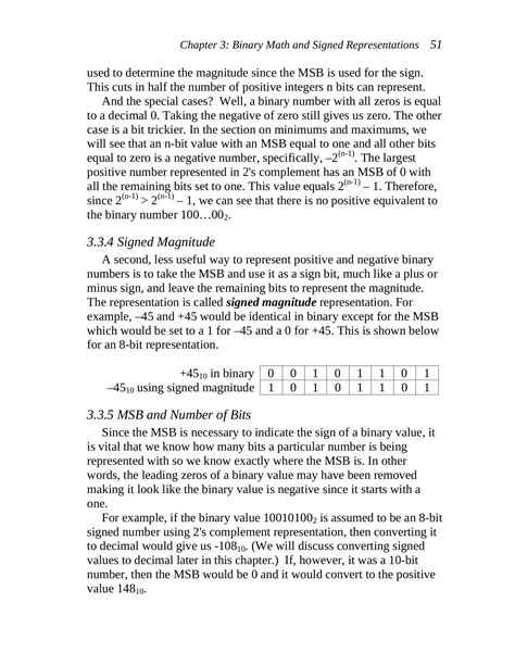 Binary Math And Signed Representations It Information Technology