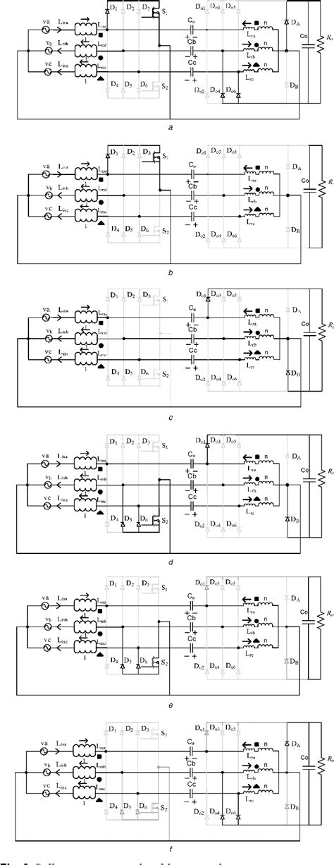 Figure 2 From Unity Power Factor Three Phase Ac Dc Converter Applying Two Switch Dcm Sepic