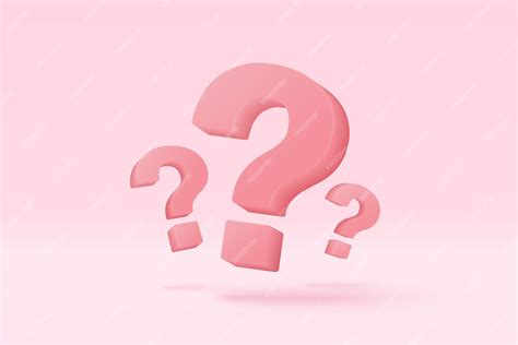 3d 물음표 아이콘 기호 또는 질문 Faq 및 Qa 답변 솔루션 정보 질문 질문 답변 기호 또는 만화 최소 스타일 개념 3d 아이콘 벡터 렌더링 그림 문제 프리미엄 벡터