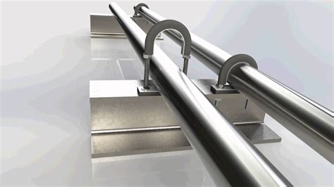Pipe Support Strut Assembly Youtube