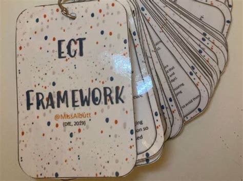 Ect Framework Flashcards Teaching Resources