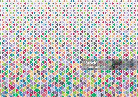 Color Triangle Pattern Stock Illustration Download Image Now