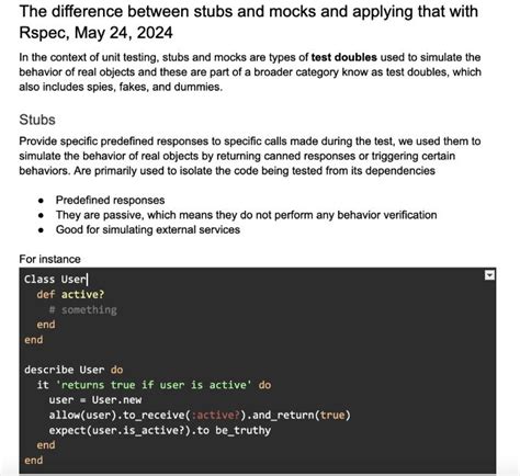 Jose Heriberto Perez Magaña On Linkedin Whenever You See An Rspec Test Can You Easily Identify