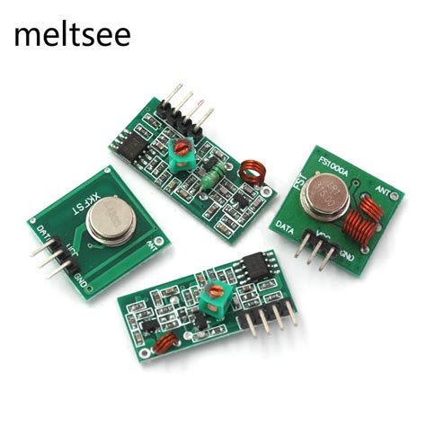 433m 315m Super Regenerative Module Radio Transmitter Receiver 315mhz 433mhz Frequency