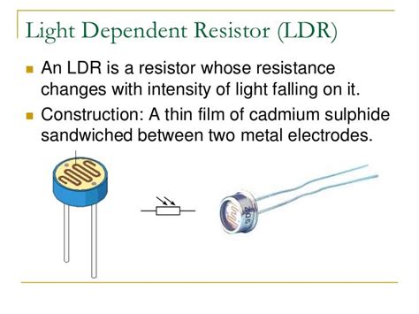 Light Dependent Resistor Tutorial At Joshua Allingham Blog