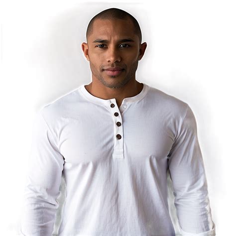 Download White Henley Shirt Png Oym