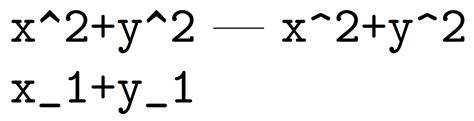 Symbol Is Used As Power Superscript In Math How About Symbol For Subscript — Typedrawers