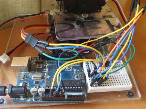 Arduino Voice Controlled Robot Arm Arduino Arduino Projects Diy Arduino Projects