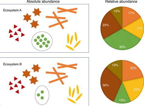 The Distinction Between Absolute Abundances And Relative Abundances As