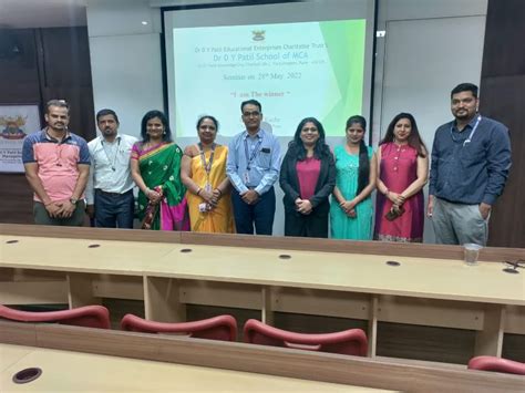 Dr D Y Patil School Of Mca Pune Dypsomca On Linkedin Team Mca Dr D Y