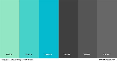 What Colors Go With Turquoise And Gray搭配指南
