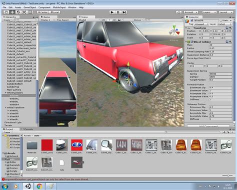 Cannot Rotate Wheelcolliders In Unity 531f1 Questions And Answers