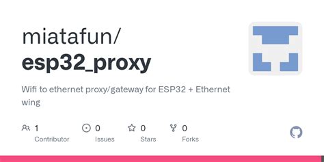 Github Miatafunesp32proxy Wifi To Ethernet Proxygateway For Esp32 Ethernet Wing