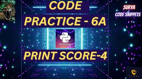 print score 4 coding practice 6a ccbp nxtwave ccbp 4 0 telugu