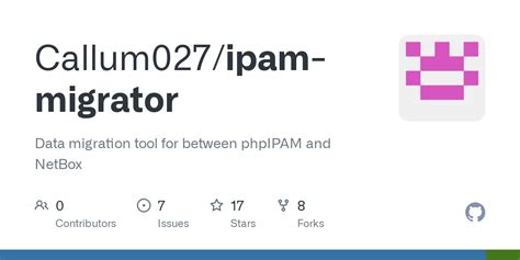 Github Callum027ipam Migrator Data Migration Tool For Between Phpipam And Netbox