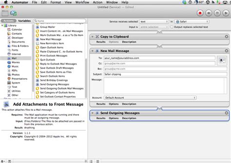 How To Use Os Xs Automator To Build Your Own Software Pcmag