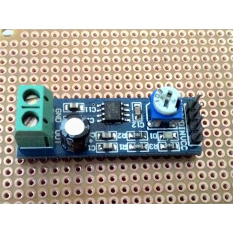 Jual Modul Audio Amplifier Mono Mini Lm386 5v Shopee Indonesia
