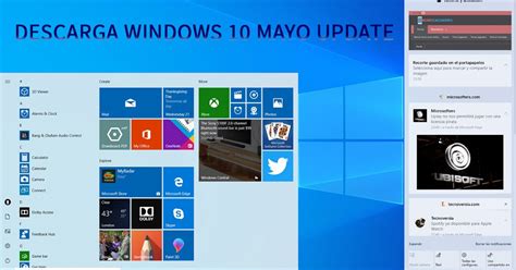 Descarga Windows 10 Mayo Update 2019 Tecnoblogia