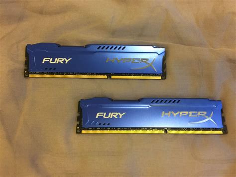 Hyperx Fury Ddr 3 Ram 16gb Computers And Tech Parts And Accessories Computer Parts On Carousell