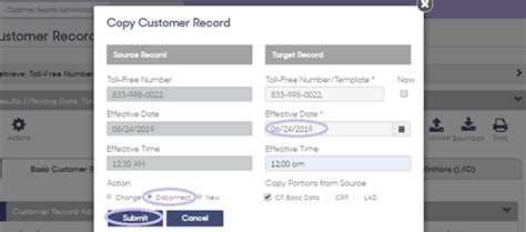 TFNRegistry UI How Do I Disconnect A CAD With A Future Date Somos