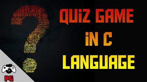 quiz game in c language [with code] youtube