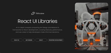 Ant Design Vs Material Ui React Comparison