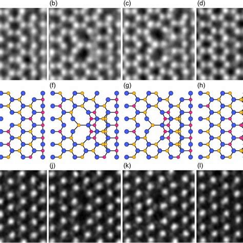 Electron Beam Induced Creation And Healing Of A Partial Trefoil Defect