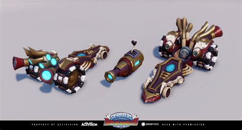 Jonathan Rancourt Skylanders Superchargers Vehicles And Characters