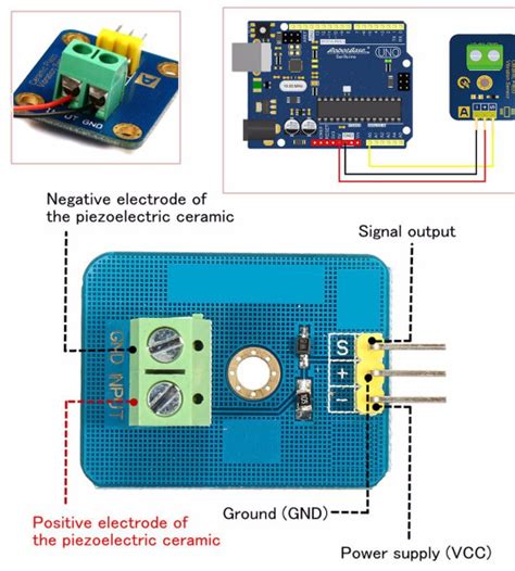 Analog Piezoelectric Ceramic Vibration Module