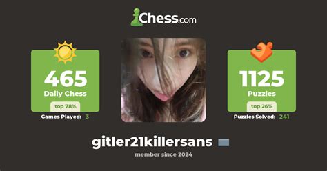 Gitler21killersans Chess Profile