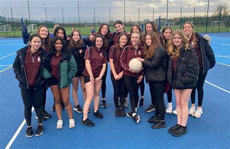 Year 10 Netball Tournament Sawston Village College