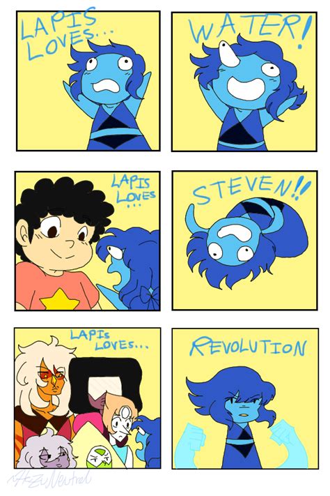 Lapis Loves Ponyo Loves Revolution Steven Universe Steven