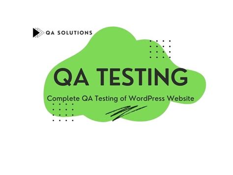 Complete Qa Testing Of Wordpress Website Upwork
