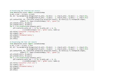 Python Code For Classification Supervised Machine Learningpdf
