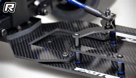 Red RC Exotek TX Vader Drag Chassis Conversion Set