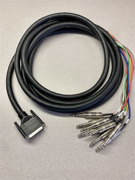 12 Db25 Dsub To 14 Trs Tails Unknown Manufacturer Reverb