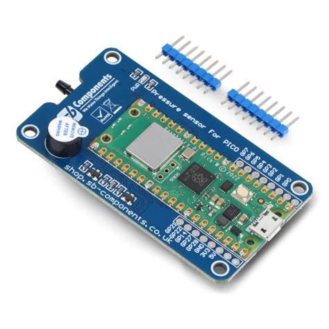 pressure sensor with lcd display with raspberry pi pico w sb