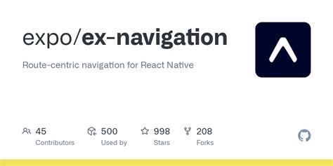 Github Expoex Navigation Route Centric Navigation For React Native
