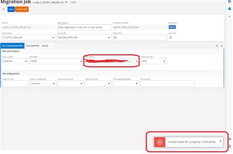 Data Migration Error Ifs Community