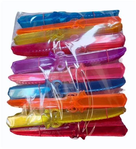 Multicolor Plastic Birthday Knife Plastic Type Pp Size 7inch At Rs 100pack In New Delhi