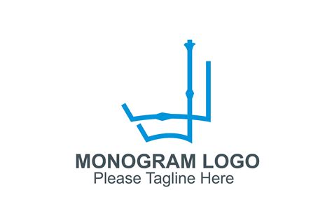 JJ Initials Monogram Logo Graphic By Letterdy Studio Creative Fabrica