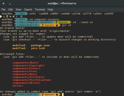 My Zsh Theme Computer Science Github Computer Terminal