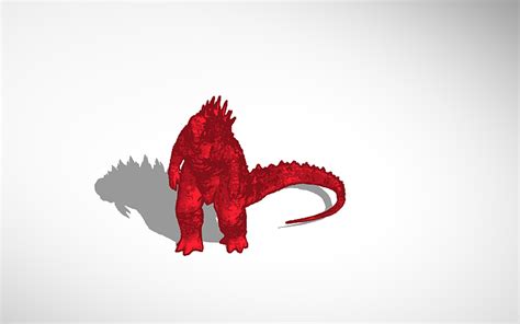 3d Design Godzilla Tinkercad