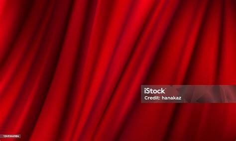 배경은 빨간 극장 커튼입니다 벡터 형식으로 그림입니다 식 축하 행사에 대한 스톡 벡터 아트 및 기타 이미지 식 축하 행사