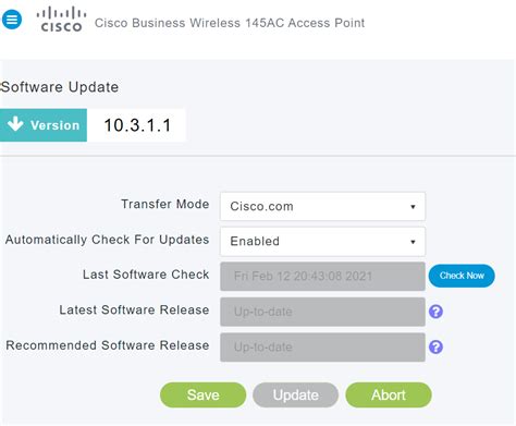 New Firmware Version Available Cisco Community