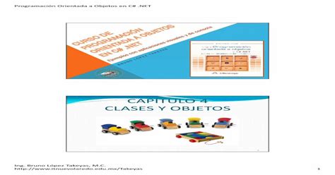 CapÍtulo 4 Clases Y Objetos It Nuevo Laredono Es Recomendable Diseñar Clases Cuyos Métodos